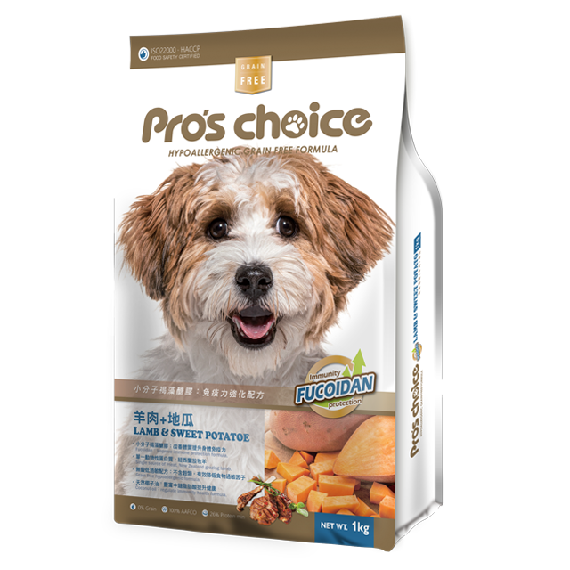 Pro’s Choice Dog Food - Lamb & Sweet Potato - Fwusow